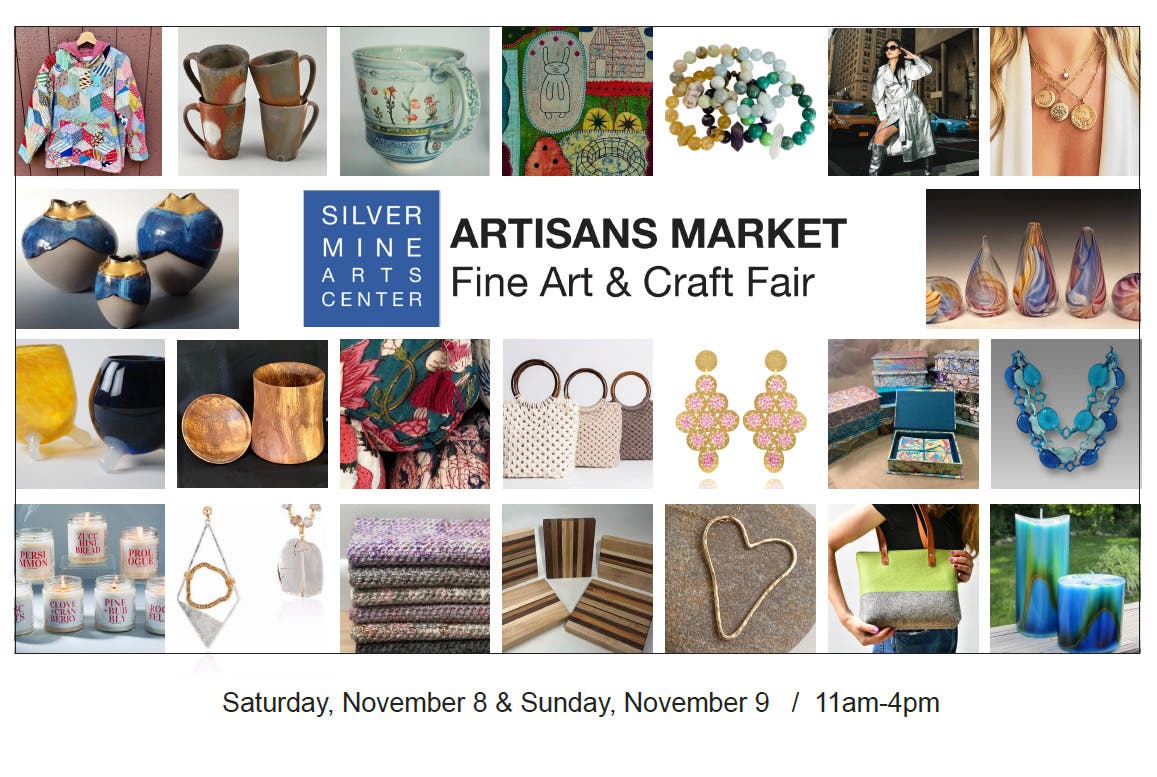 Nov 9 | Silvermine’s Fine Art and Craft Fair | New Canaan, CT Patch