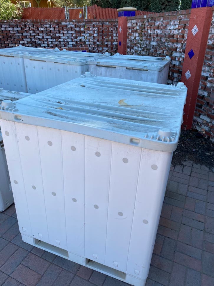 Macro wine open top plastic wine fermentation bins - Temecula, CA Patch