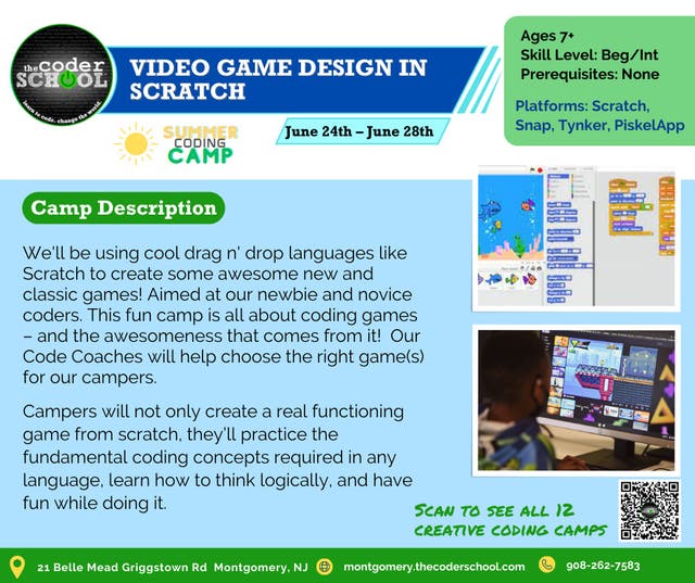 Jun 26 | Video Game Design Coding Camp | Hillsborough, NJ Patch