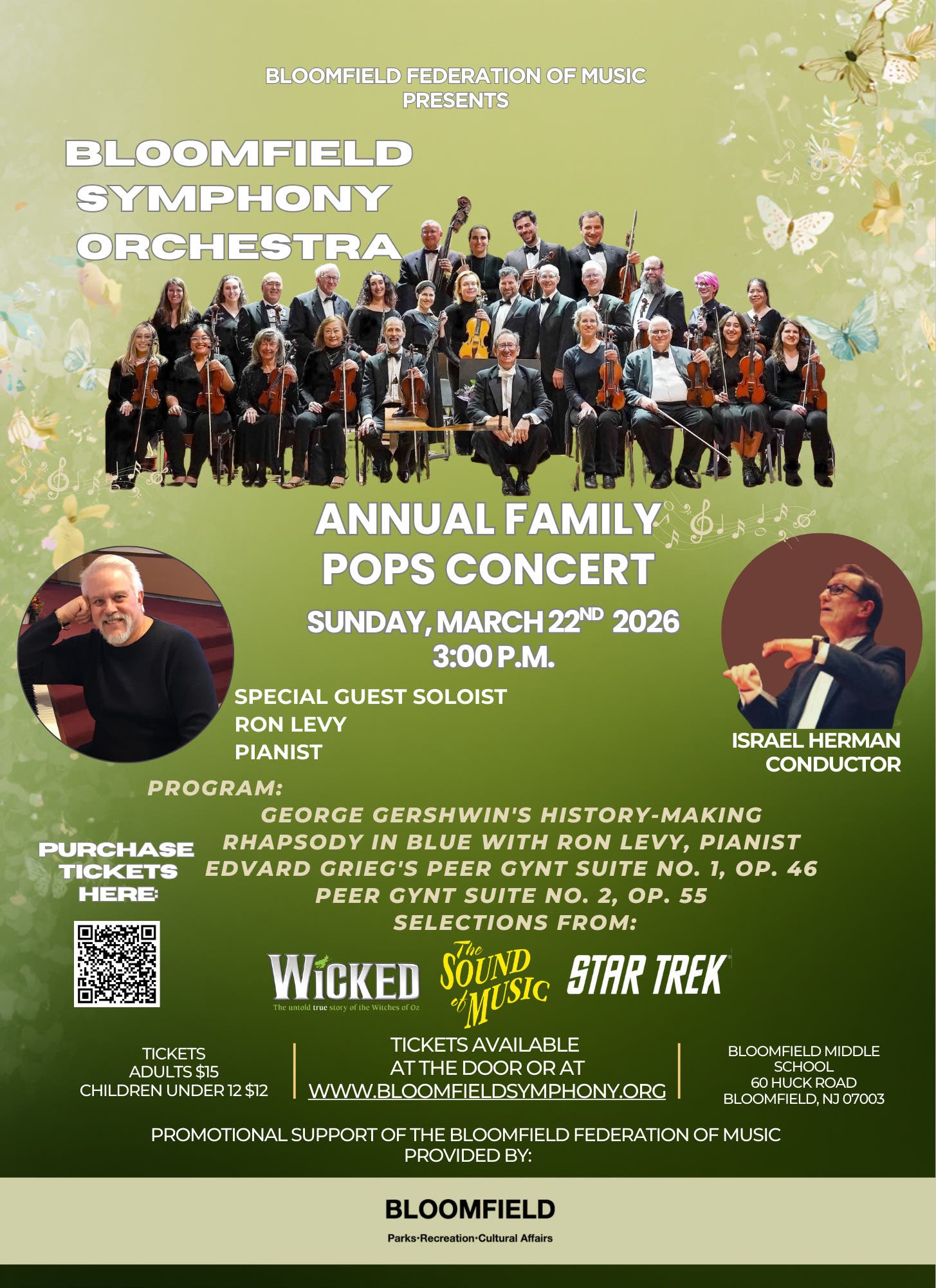 Mar 22 | Bloomfield Symphony Annual Family POPS Concert | Bloomfield ...