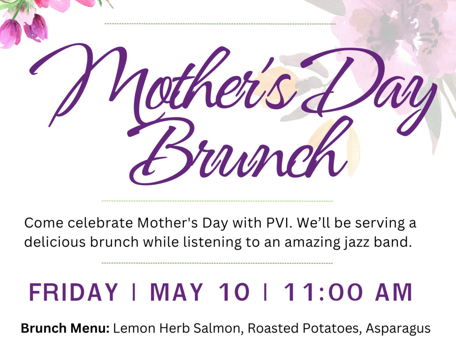 May 10 | Mother's Day Brunch | Menlo Park, CA Patch