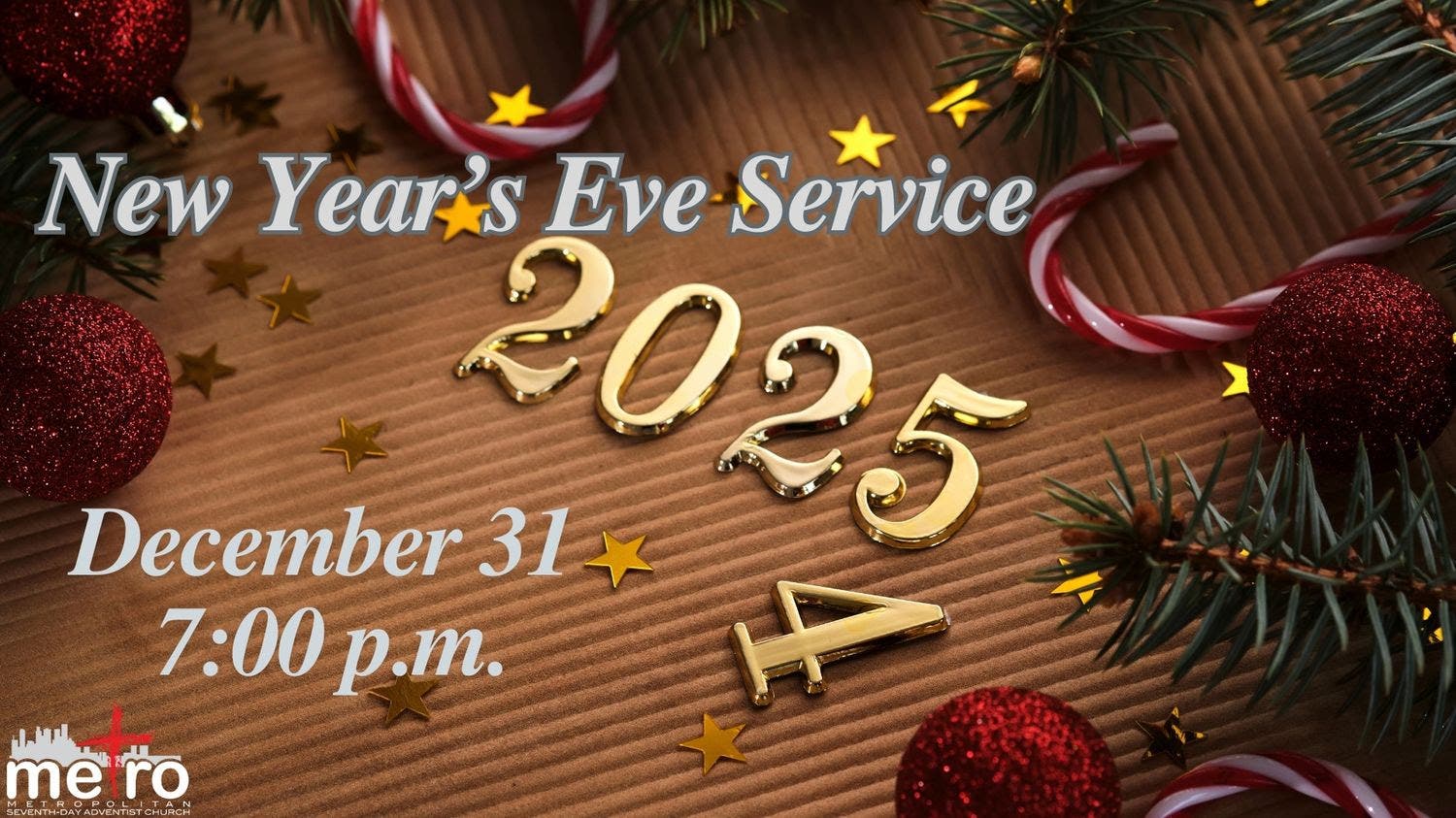 Dec 31 | New Year Eve Service | Hyattsville, MD Patch