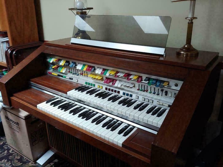 MUSICAL ORGAN Lowery the Contempo 80 with Magic Genie - Mount Vernon ...