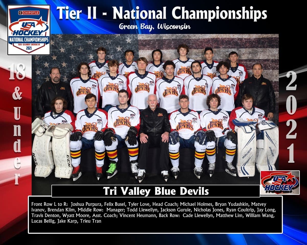 Tri-Valley 18AA Hockey Team Places Third At National Tournament ...
