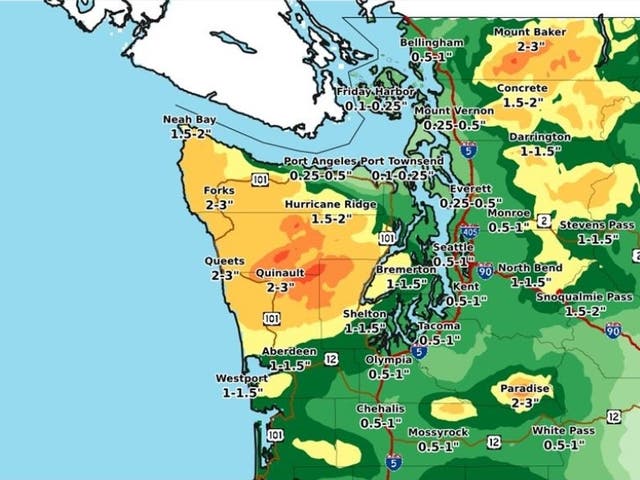 Flooding, Landslides, And Wind Gusts: Wild Western WA Forecast ...
