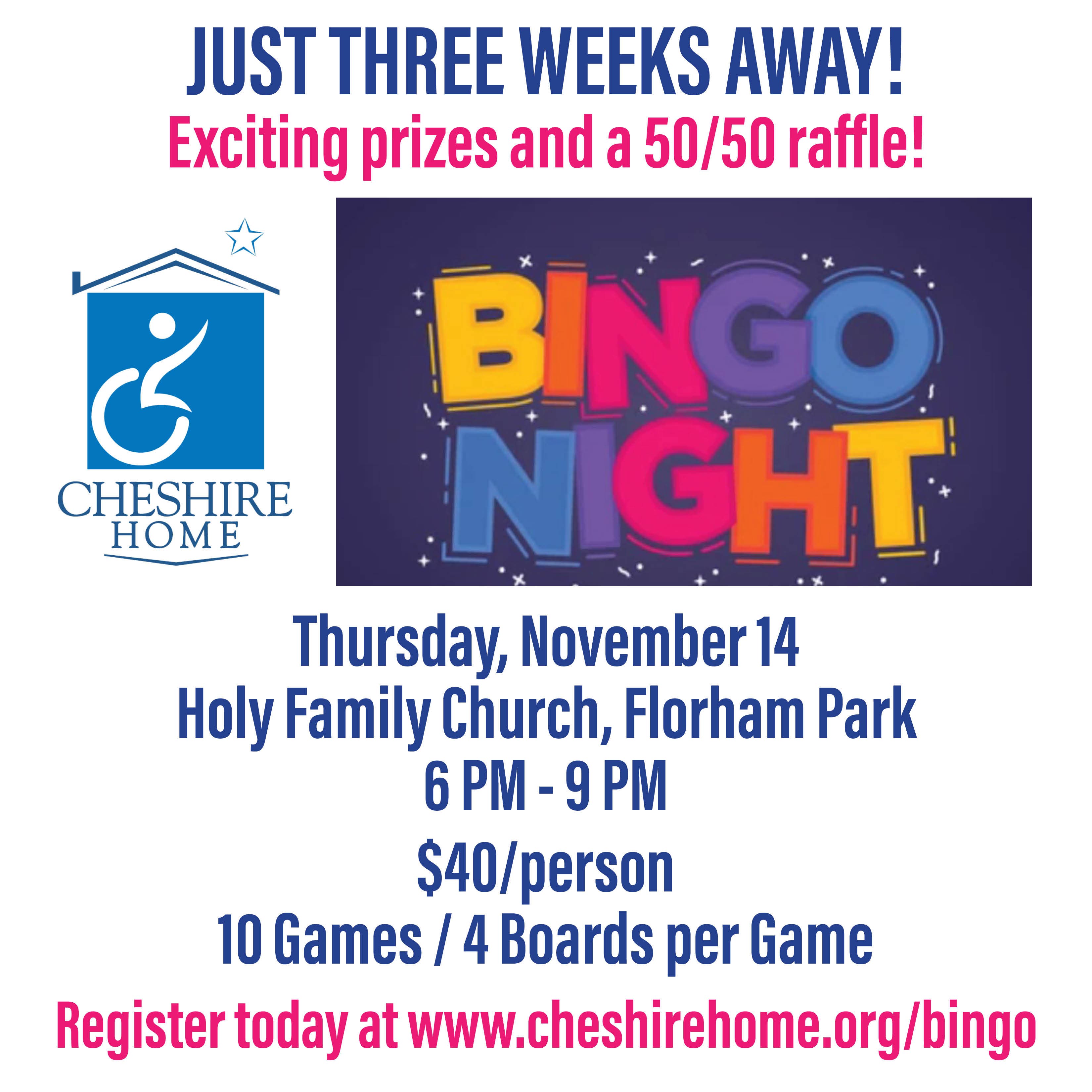 Nov 14 | Bingo Night | East Hanover, NJ Patch