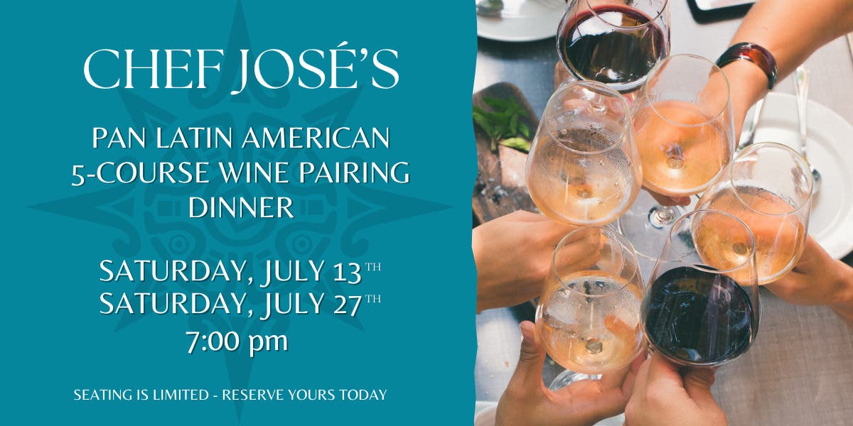 Jul 27 | Pan Latin American 5 Course Wine Pairing Dinner | Hopewell, NJ ...