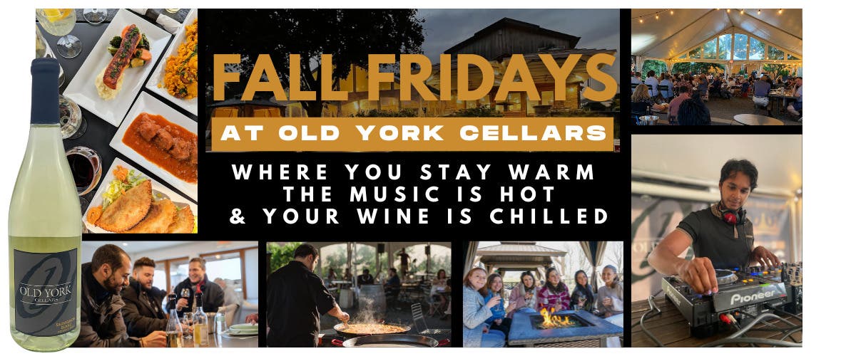 Oct 18 | 🍷🍂Fall Fridays at Old York Cellars Winery | Flemington, NJ Patch