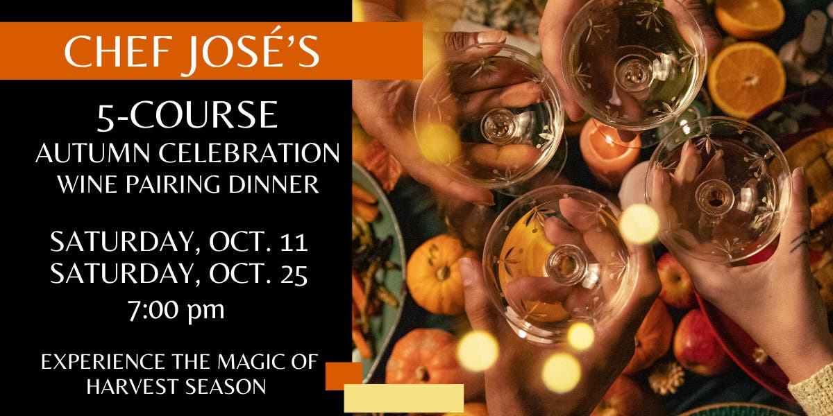 Oct 11 | Autumn 5-Course Wine Pairing Dinner at Old York Cellars ...