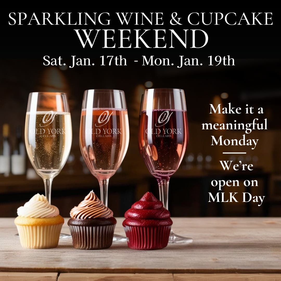 Jan 17 | Sparkling Wine & Cupcake Weekend Sat., Jan 17 - Mon., Jan 19 ...