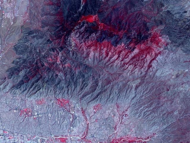 NASA Satellite Shows Massive Scale Of Tucson's Bighorn Fire | Tucson ...