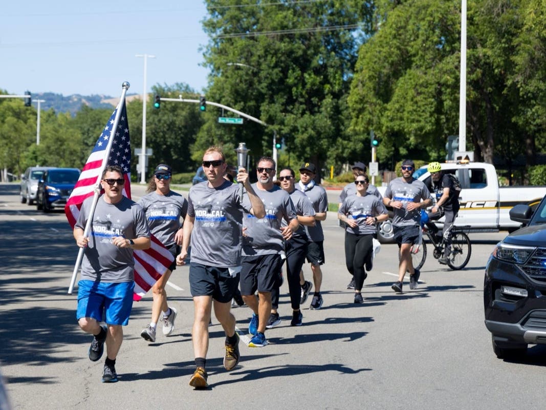 Special Olympics Torch Passes Through Pleasanton | Pleasanton, CA Patch