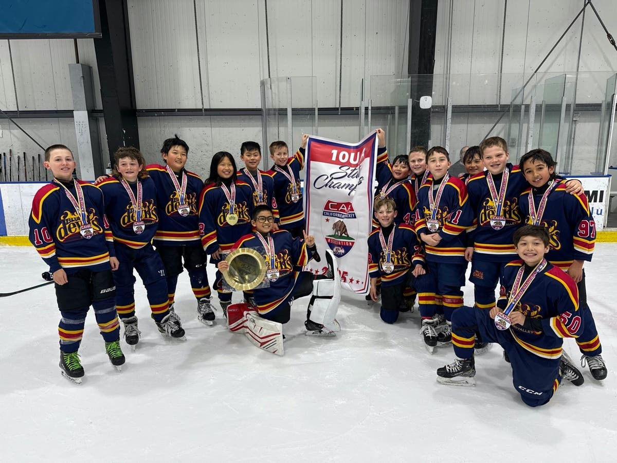 Tri-Valley Youth Hockey Team Wins State Championship | Dublin, CA Patch