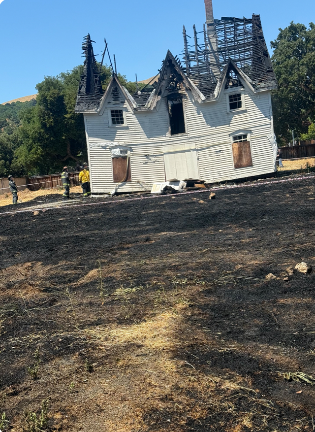San Ramon's Oldest House Demolished After Fire | San Ramon, CA Patch
