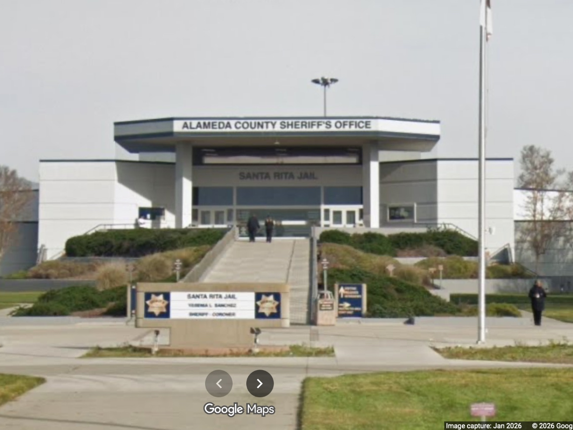 Santa Rita Jail Inmate Dies Following Medical Emergency | Dublin, CA Patch