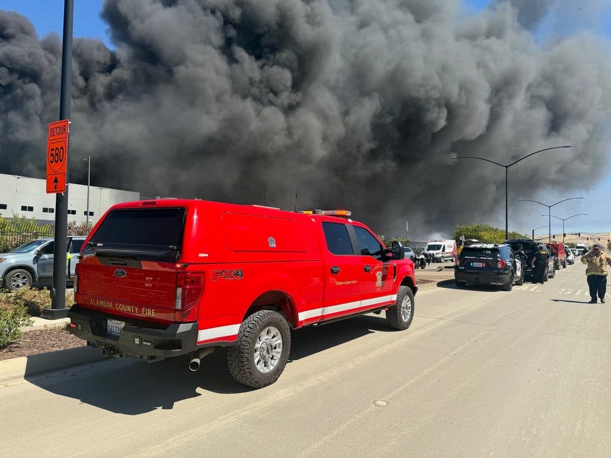Million-Square-Foot Tracy Warehouse Fire Could Burn For Days: What We ...