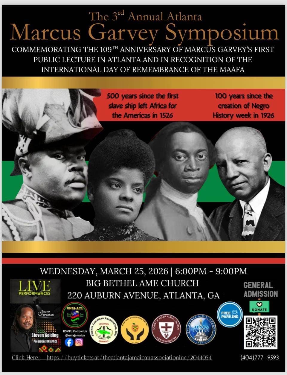 Mar 25 | The 3rd Annual Atlanta Marcus Garvey Symposium | Atlanta, GA Patch