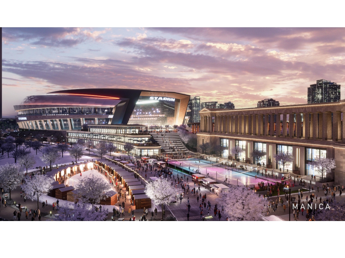 'Pivotal' Moment: Bears Unveil $4.6B Domed Stadium Plan For Chicago ...