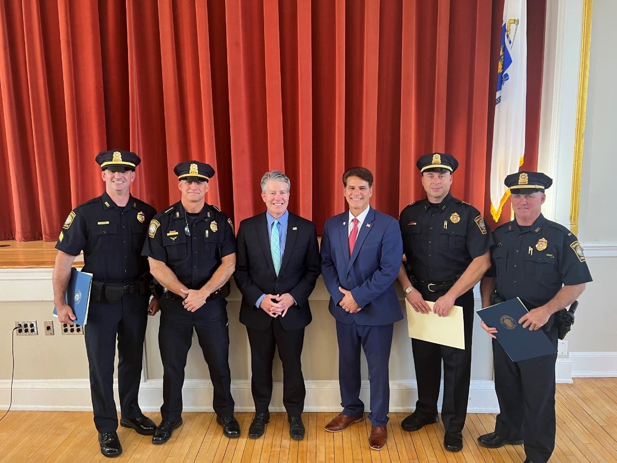 Braintree Promotes Multiple Police Officers | Braintree, MA Patch