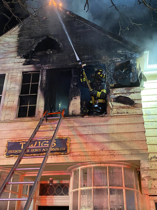 Photos Show Extent Of Falmouth Main Street Fire | Falmouth, MA Patch