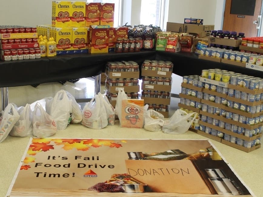 CITGO Holds Annual Food Drive For Local Pantries | Romeoville, IL Patch