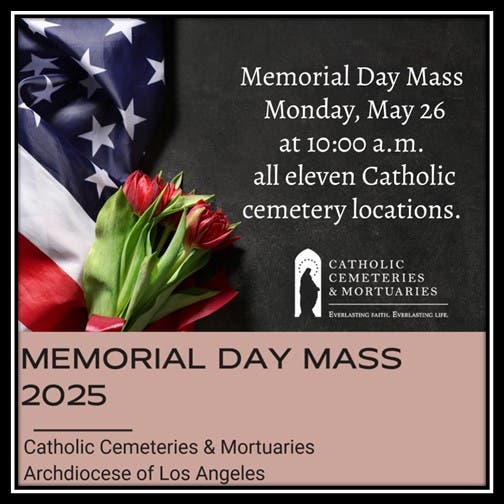 May 26 | Join Us in Remembrance: Memorial Day Mass at All Souls ...
