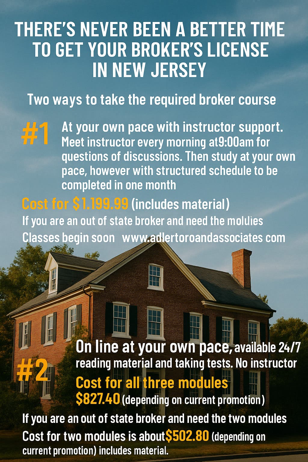 NJ Broker courses online at your own pace or with instructor guidance ...