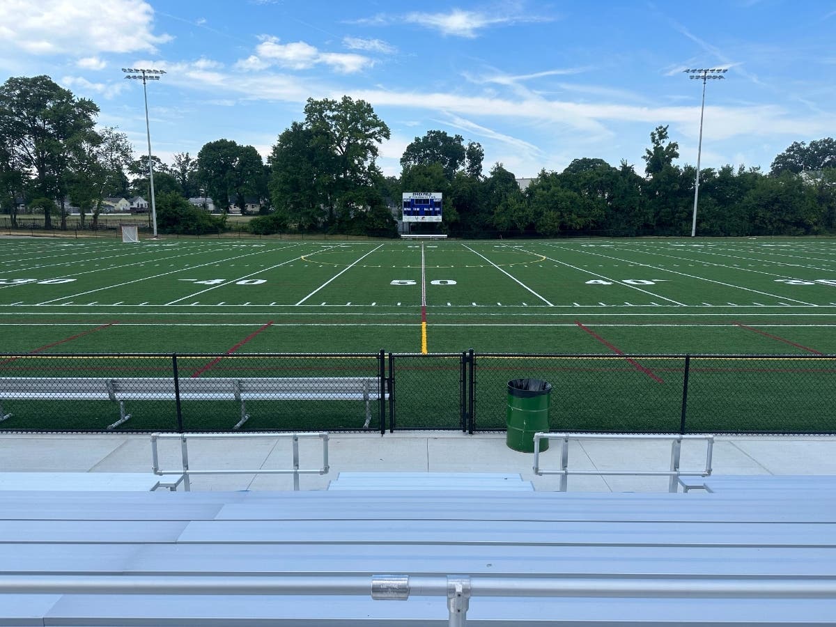 Essex Field At Renaissance Park Has New Turf, Stands, Scoreboard ...
