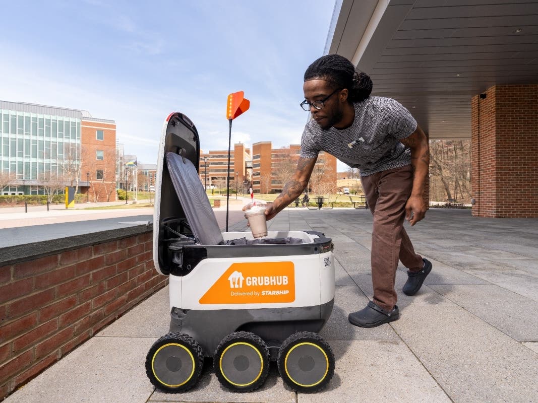 Robots Now Delivering Food At Towson University | Towson, MD Patch