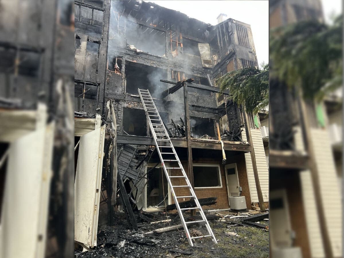 Lightning Strike At Pikesville Apartments Displaces 14, Hurts ...