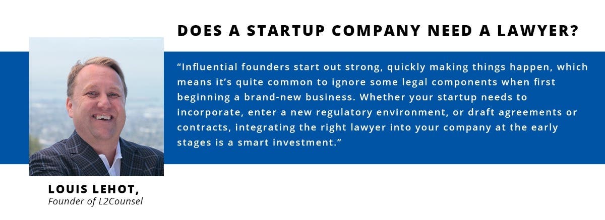 Louis Lehot | Does A Startup Company Need A Lawyer? - Palo Alto, CA Patch