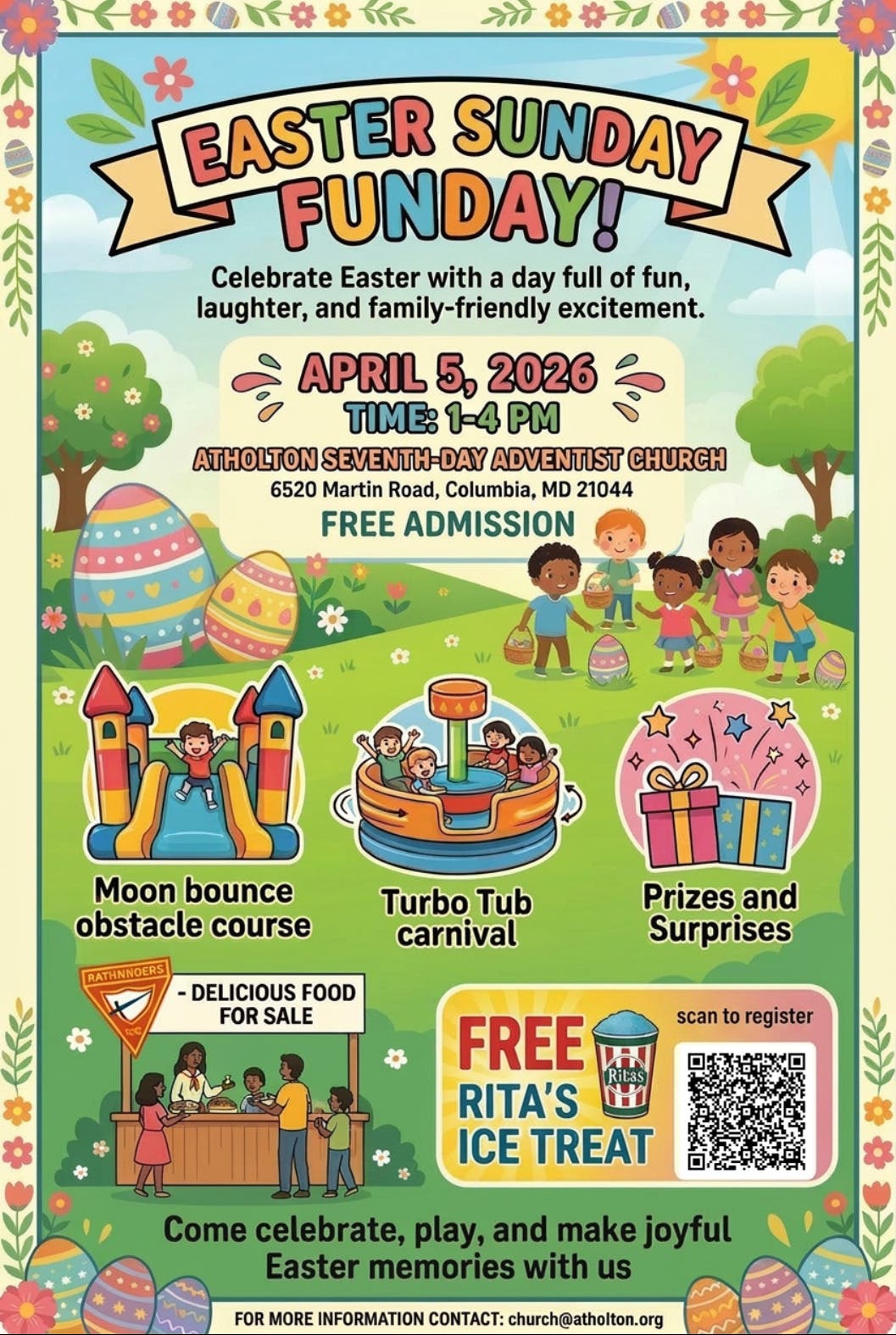 Apr 5 | Easter Sunday Funday! | Columbia, MD Patch