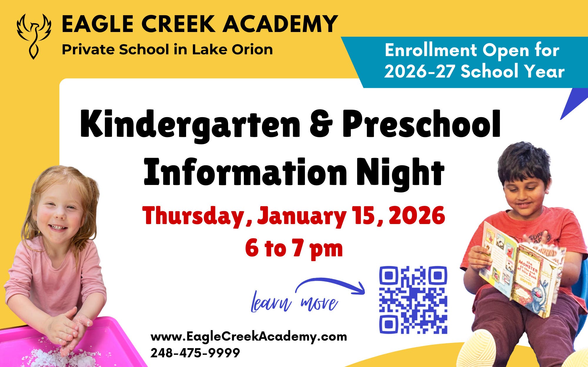 Jan 15 | Preschool & Kindergarten Information Night | Oakland Township ...