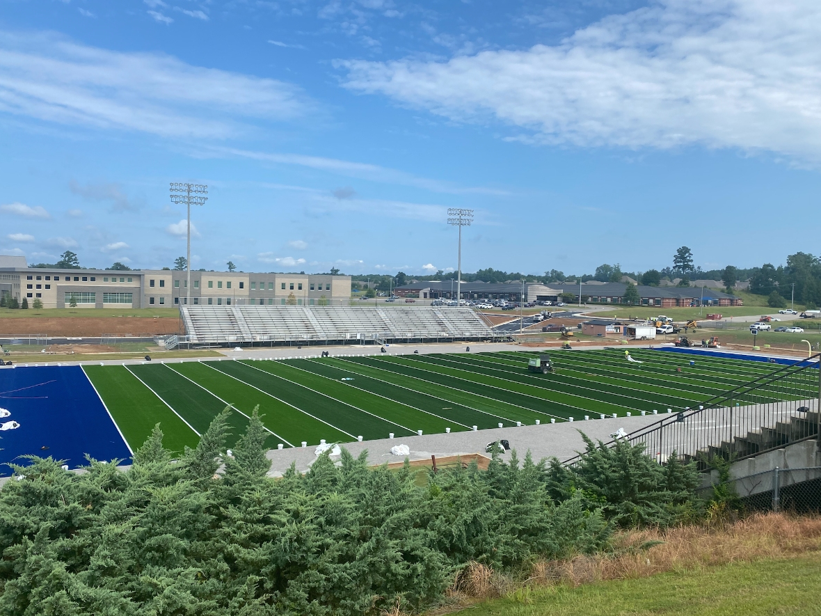 FIRST LOOK: TCHS Wildcats Show Off New Turf Football Field | Tuscaloosa ...