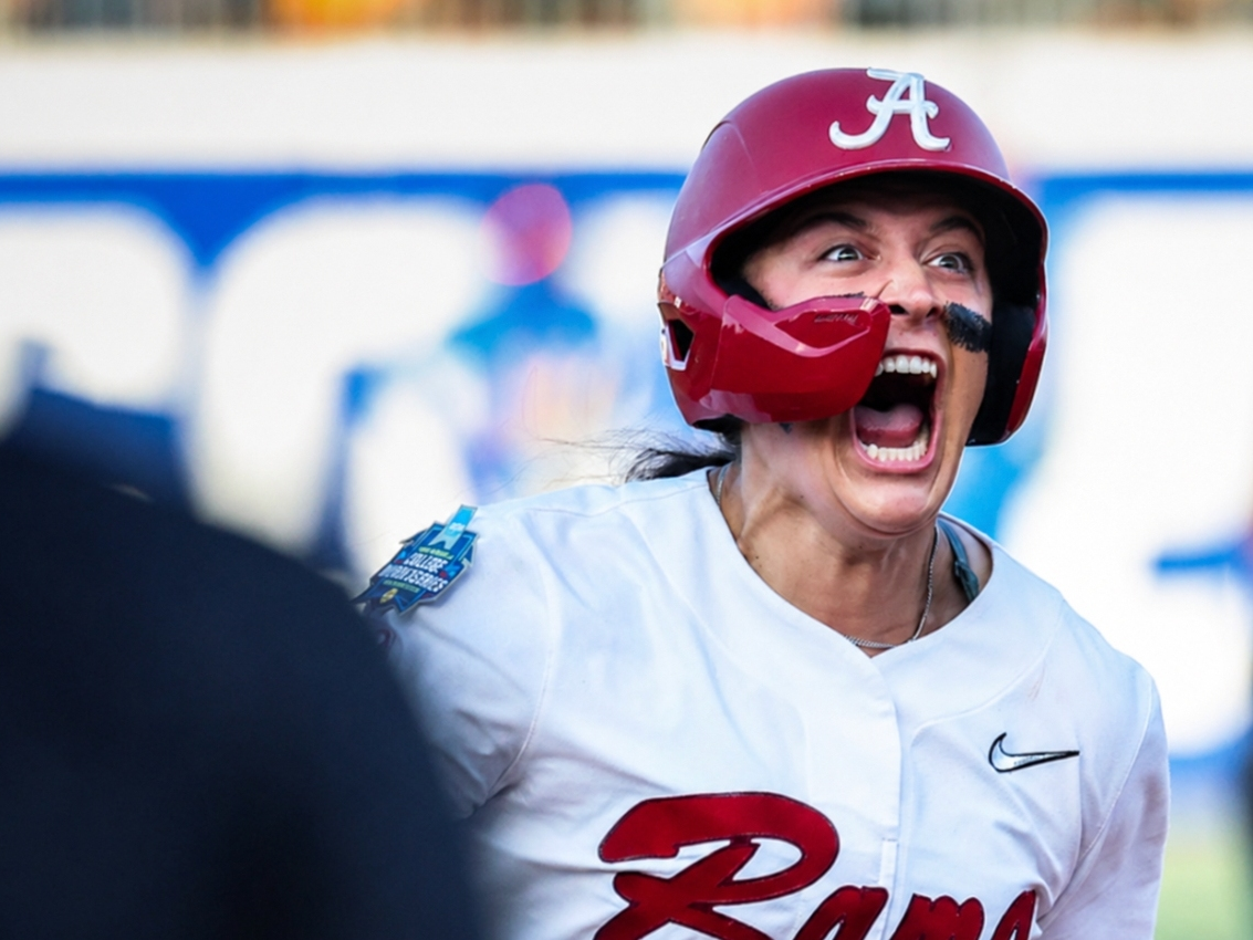Tide Softball's Late Surge Secures WCWS Opening Round Win Over UCLA ...