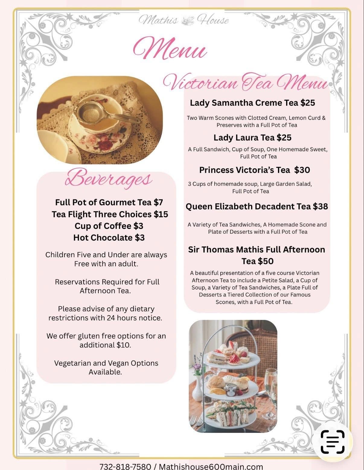 Mar 3 | Walk in Tuesday at the Historic Mathis House Tea Room | Toms ...