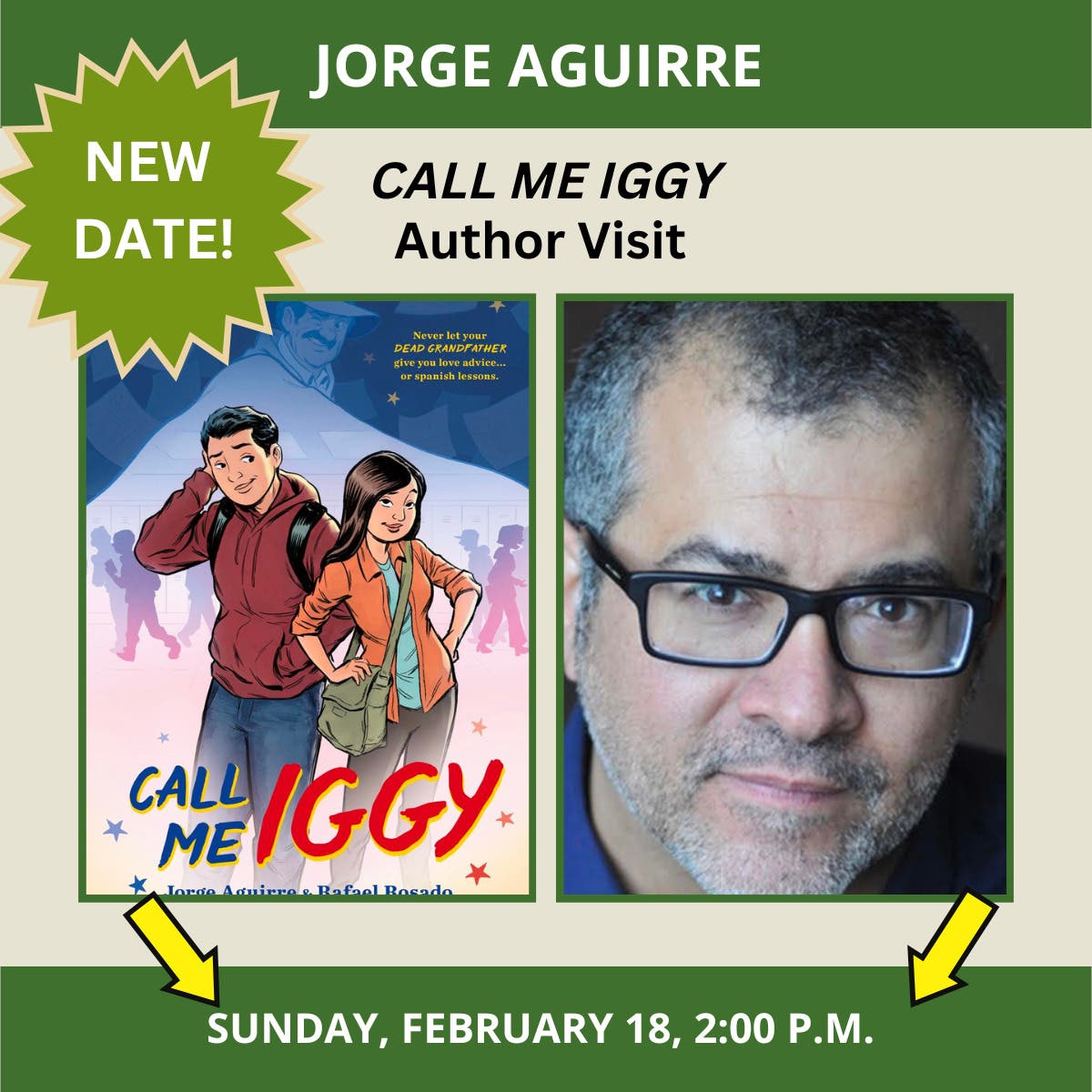 Feb 18 | Watchung Booksellers Welcomes Graphic Novelist Jorge Aguirre ...