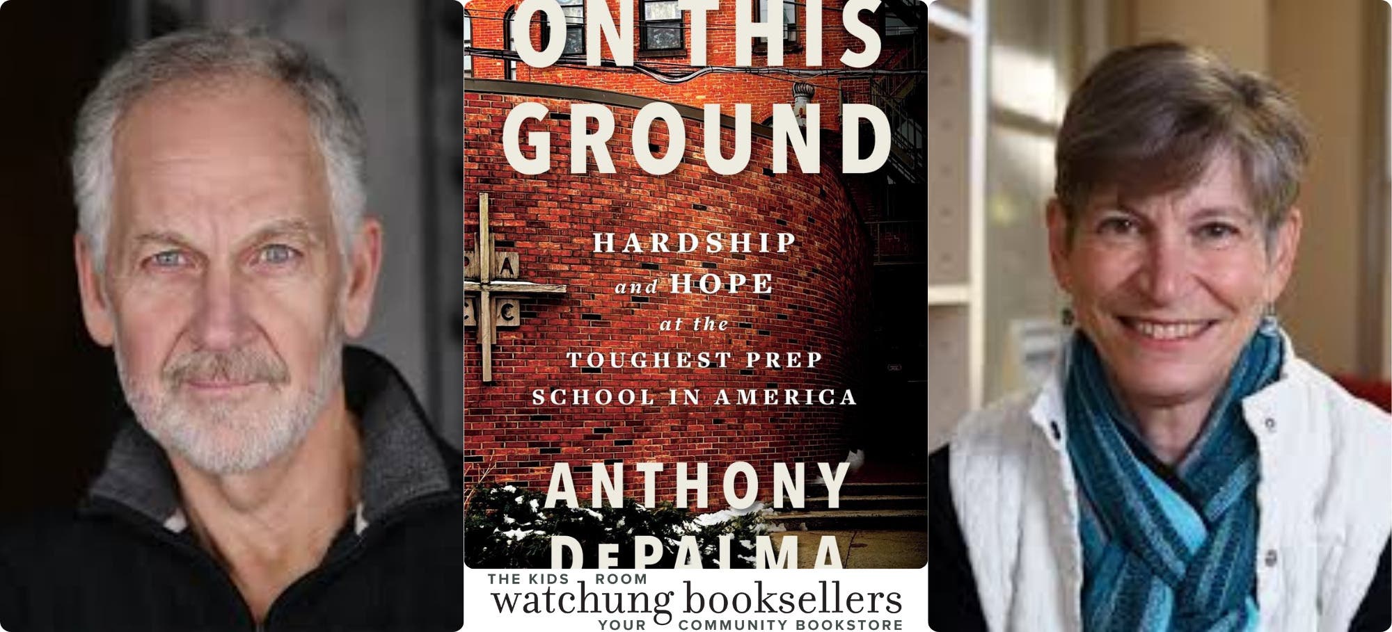 Feb 5 | Watchung Booksellers Hosts "On This Ground" Author Anthony ...