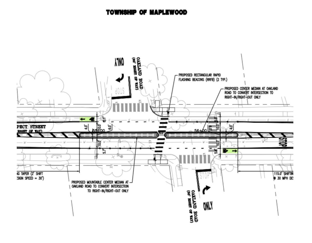 Maplewood Pilots Left Turn Ban At Prospect Street & Oakland Road ...