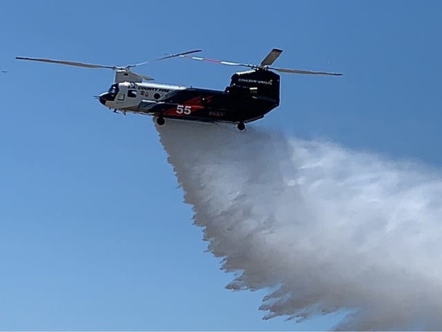 World's Biggest Firefighting Helicopters Join SoCal's Quiver | Orange ...