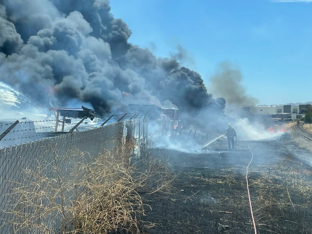 Forward Progress Stopped On 2-Acre Livermore Brush Fire | Livermore, CA ...