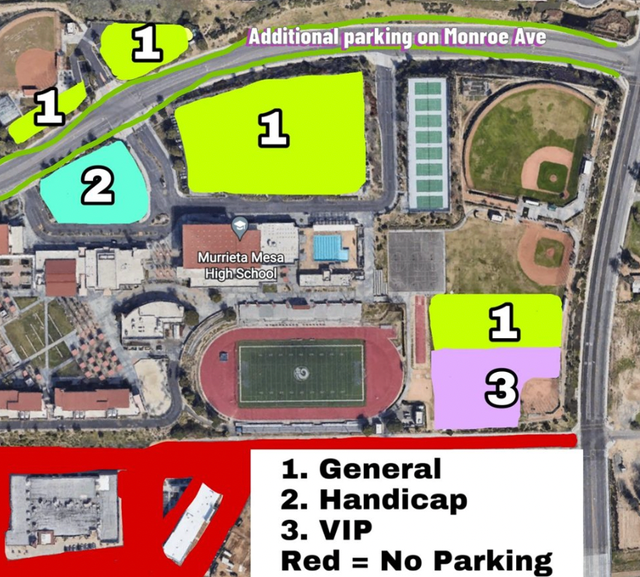 Murrieta's High School Graduations 2025: Parking Maps, Schedule ...