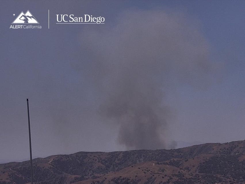 RivCo Fire Crews Respond To Reche Canyon Road Wildfire, Evacuation ...