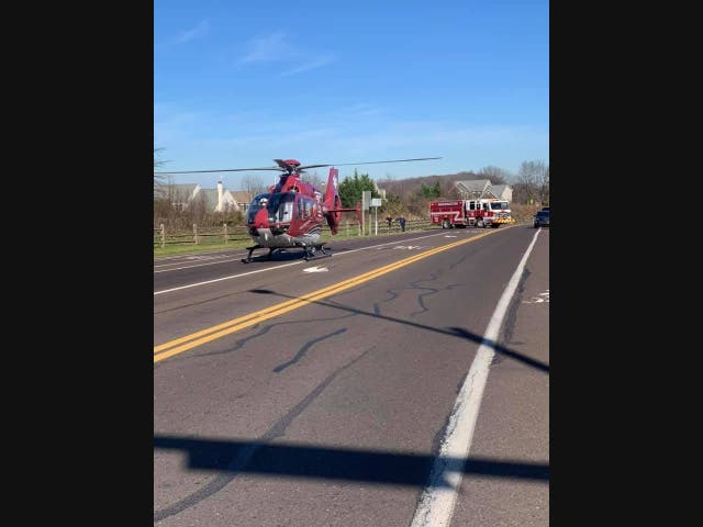 One Person Flown To Trauma Center After Warrington Crash | Doylestown ...