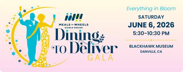 Jun 6 | Meals on Wheels Diablo Region 5th Annual Dining to Deliver Gala ...