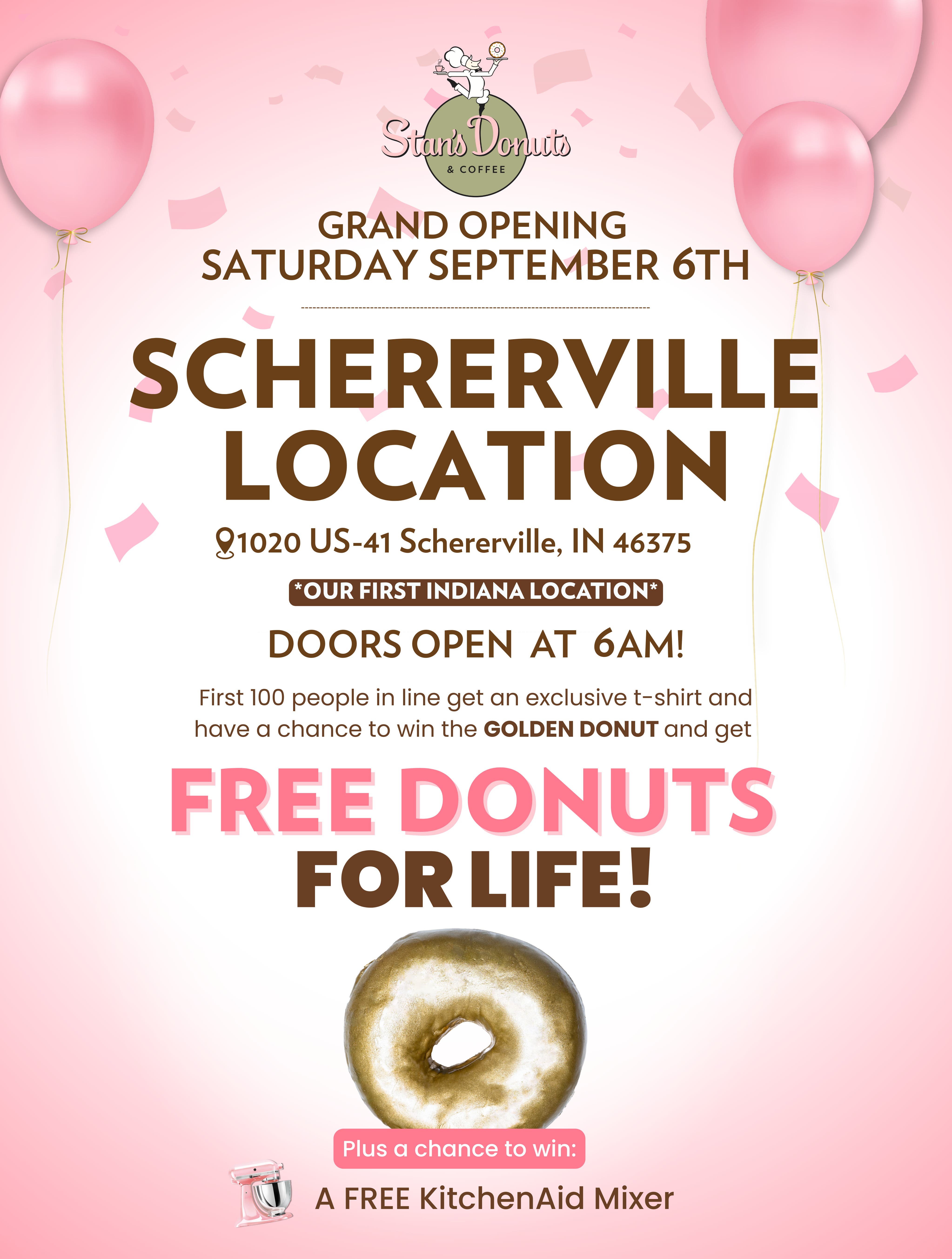 Schererville Stan's Donuts | Grand Opening Soon! - Munster, IN Patch