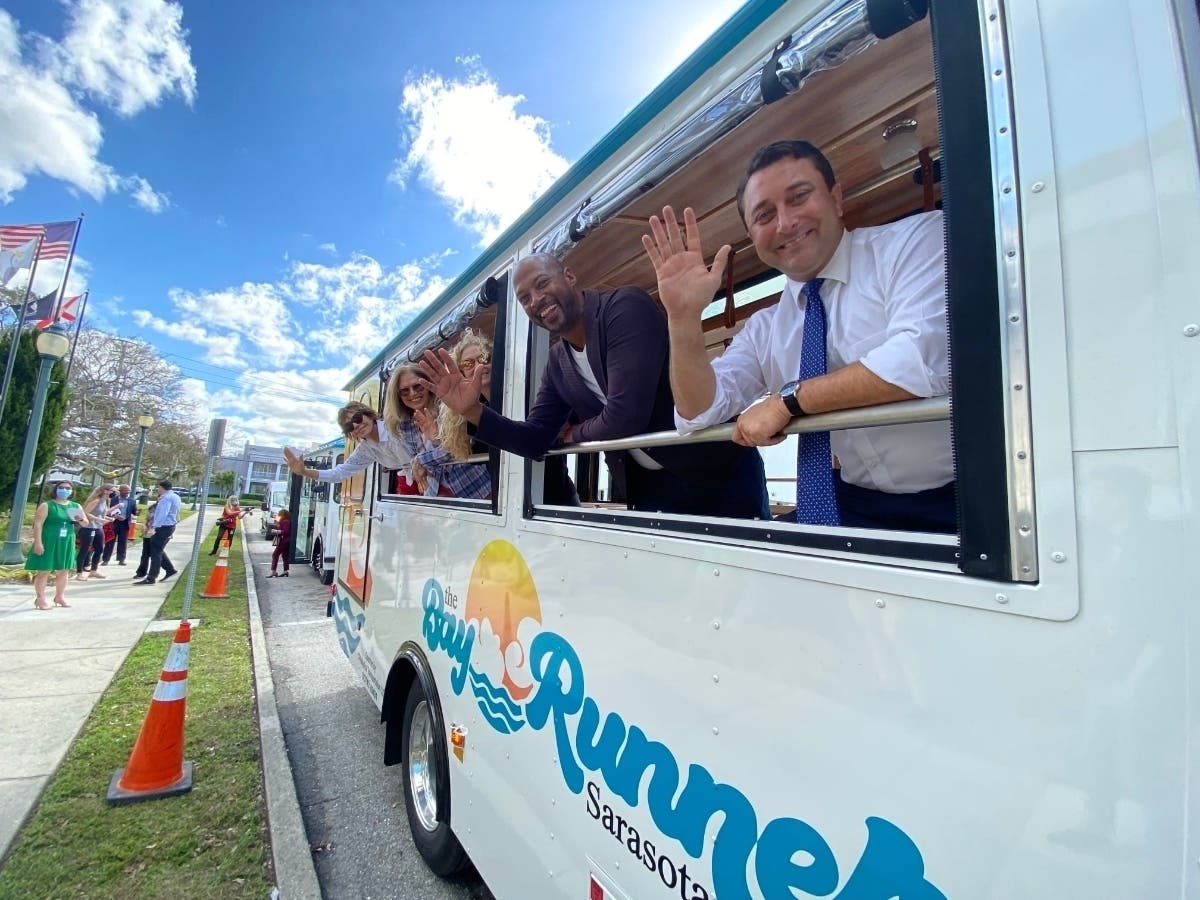 Trolley Will Connect Downtown Sarasota To St. Armands, Lido Beach ...