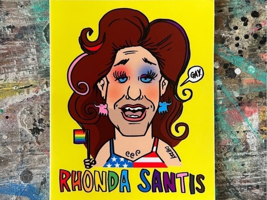 Art News: 'Rhonda Santis' Sticker, Lucky Cole, Dalí Museum Exhibition ...