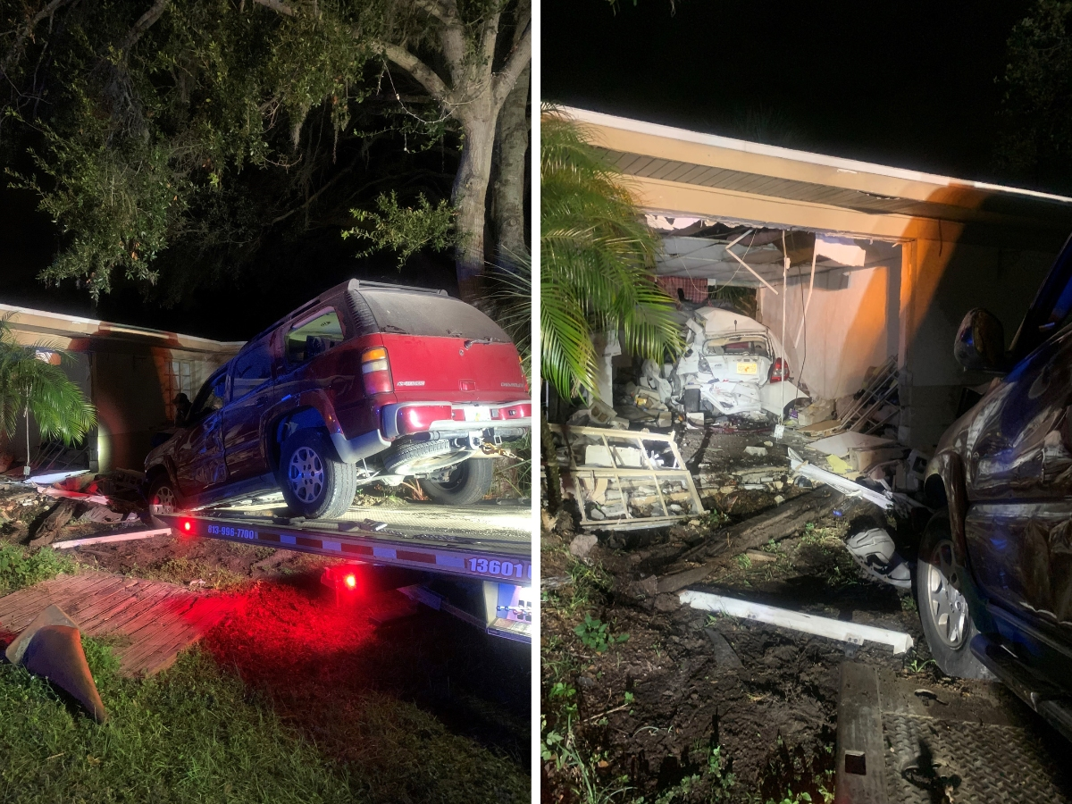 Hit-And-Run Crash Pushed Car Into Pasco County Home: FL Highway Patrol ...