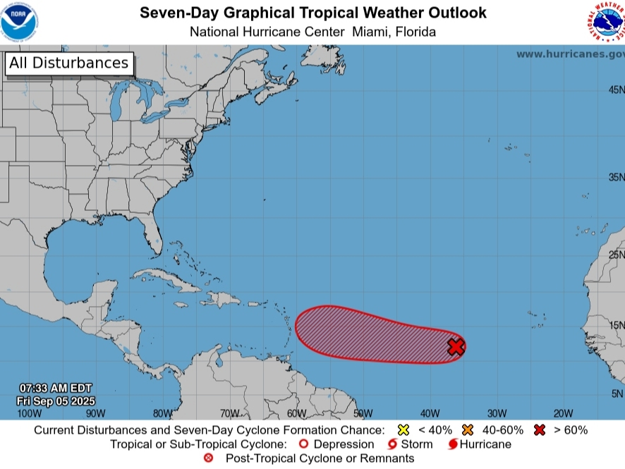 Tropical Storm Gabrielle Expected To Form By Next Week, Forecasters Say ...